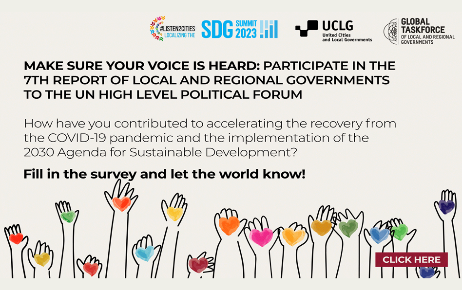 The survey for the implementation of the 2030 Agenda is now available! | Global Taskforce